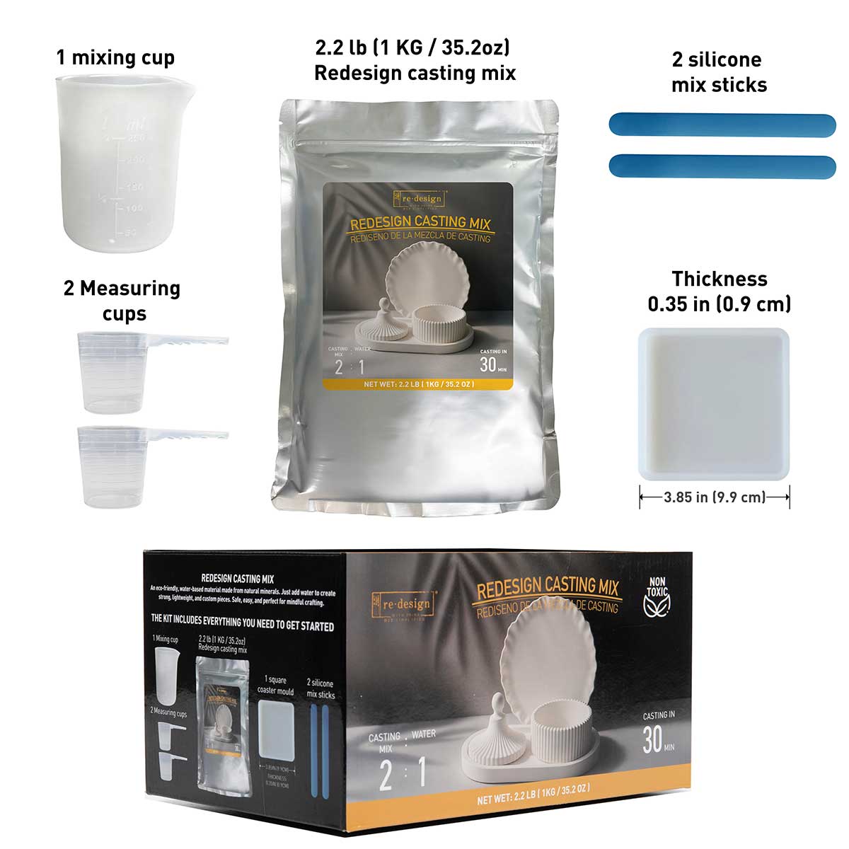 REDESIGN CASTING MIX KIT – lifesrosie.ca